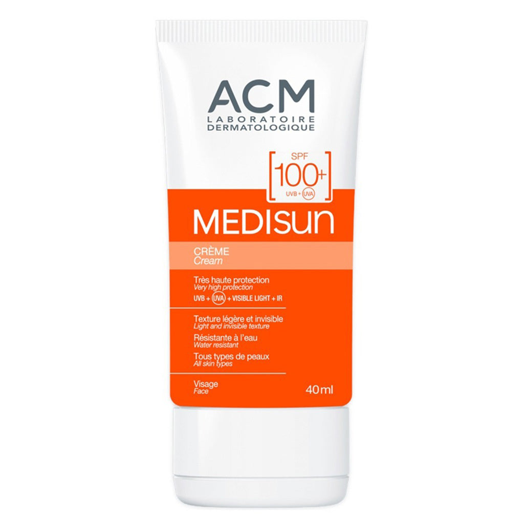 ACM Medisun SPF100 Face Sunscreen Cream For Sun Protection 40ml www.plcgcc